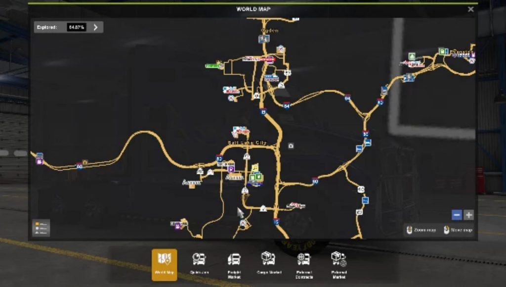 Own companies ATS v1.50 | American Truck Simulator Mod