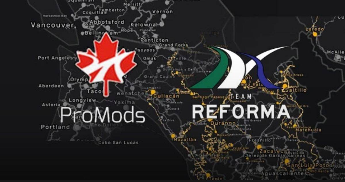Reforma Promods Background Fix v12.150 | American Truck Simulator Mod