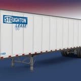 STOUGHTON Z-PLATE TRAILER ATS 1.50 | American Truck Simulator Mod