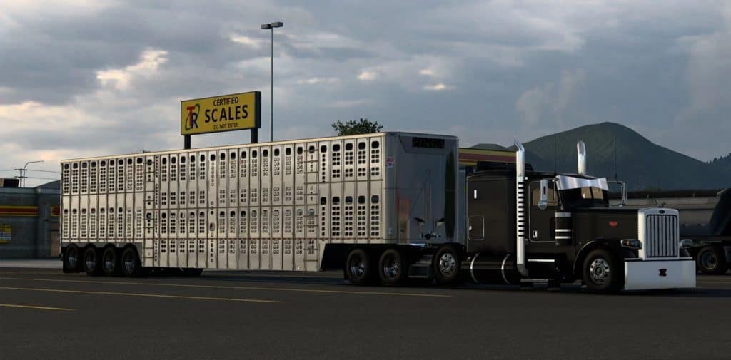 Wilson Trailer Livestock 1 (4) - American Truck Simulator mod | ATS mod