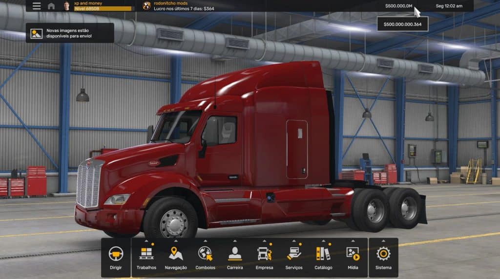 XP AND MONEY ATS 1.0 1 (2) - American Truck Simulator mod | ATS mod