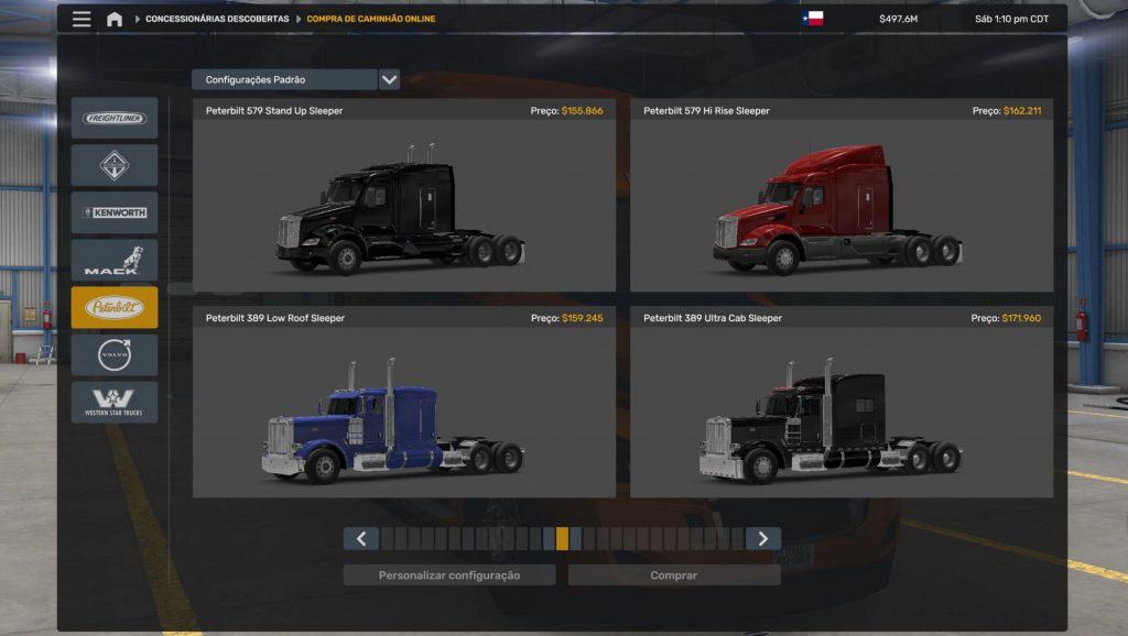 ALL TRUCKS AT THE DEALER ATS 1.0 1 (4) - American Truck Simulator mod ...