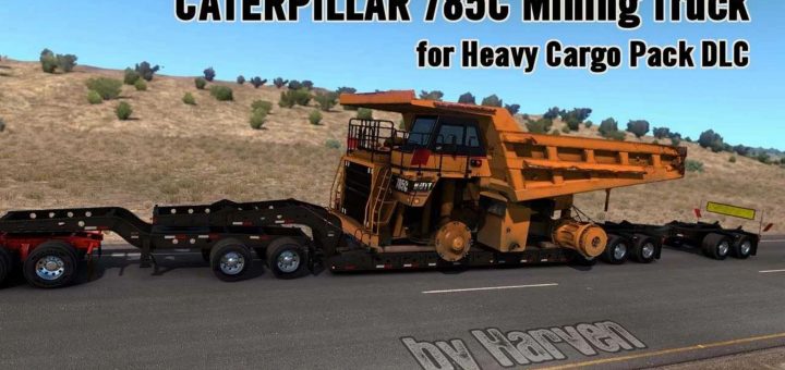 Lowboy Trailer - American Truck Simulator mods | ATS mods
