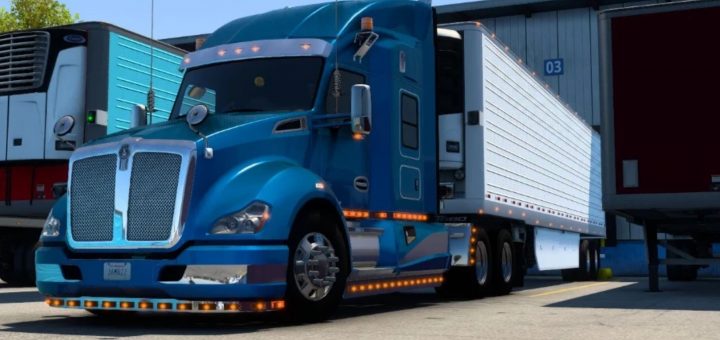 Led Mega Pack (Tuning Lights) v1.0 (1.57.x) | American Truck Simulator Mod