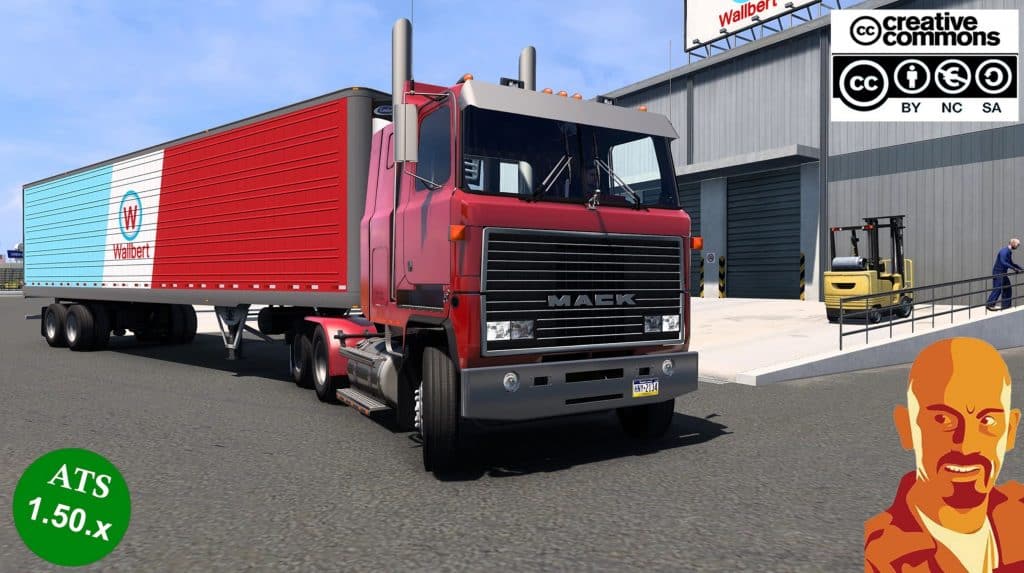 MACK ULTRALINER v3.0 LITE ATS 1.50.x | American Truck Simulator Mod