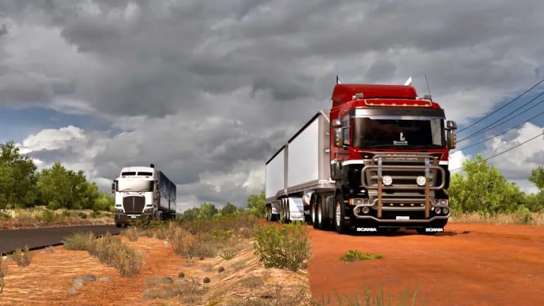 NEW AUSTRALIAN OUTBACK MAP V5.1 FOR ATS 1.50 | American Truck Simulator Mod