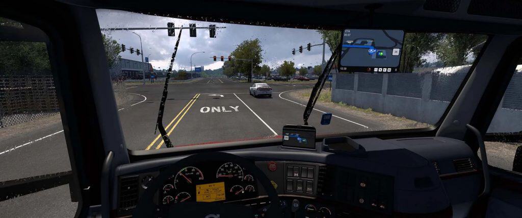 Tjs ATS HD GPS v1.5.1 1 (2) - American Truck Simulator mod | ATS mod