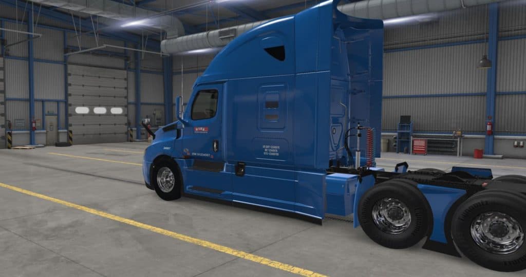 Cascadia PTL Skin 72 RR Cab 1.50 (2) - American Truck Simulator mod ...