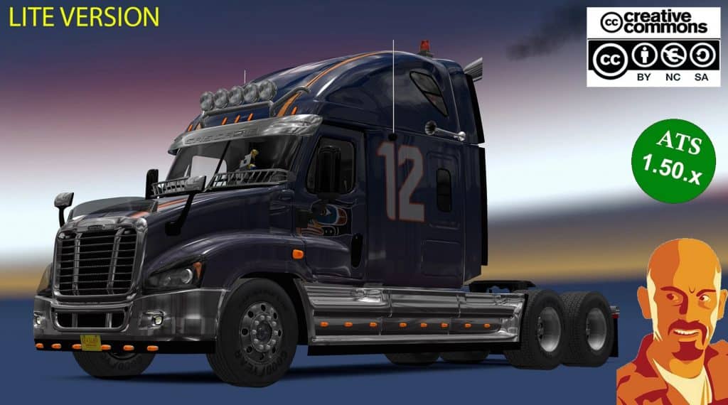 FREIGHTLINER CASCADIA v4.0 ATS 1.50.x | American Truck Simulator Mod