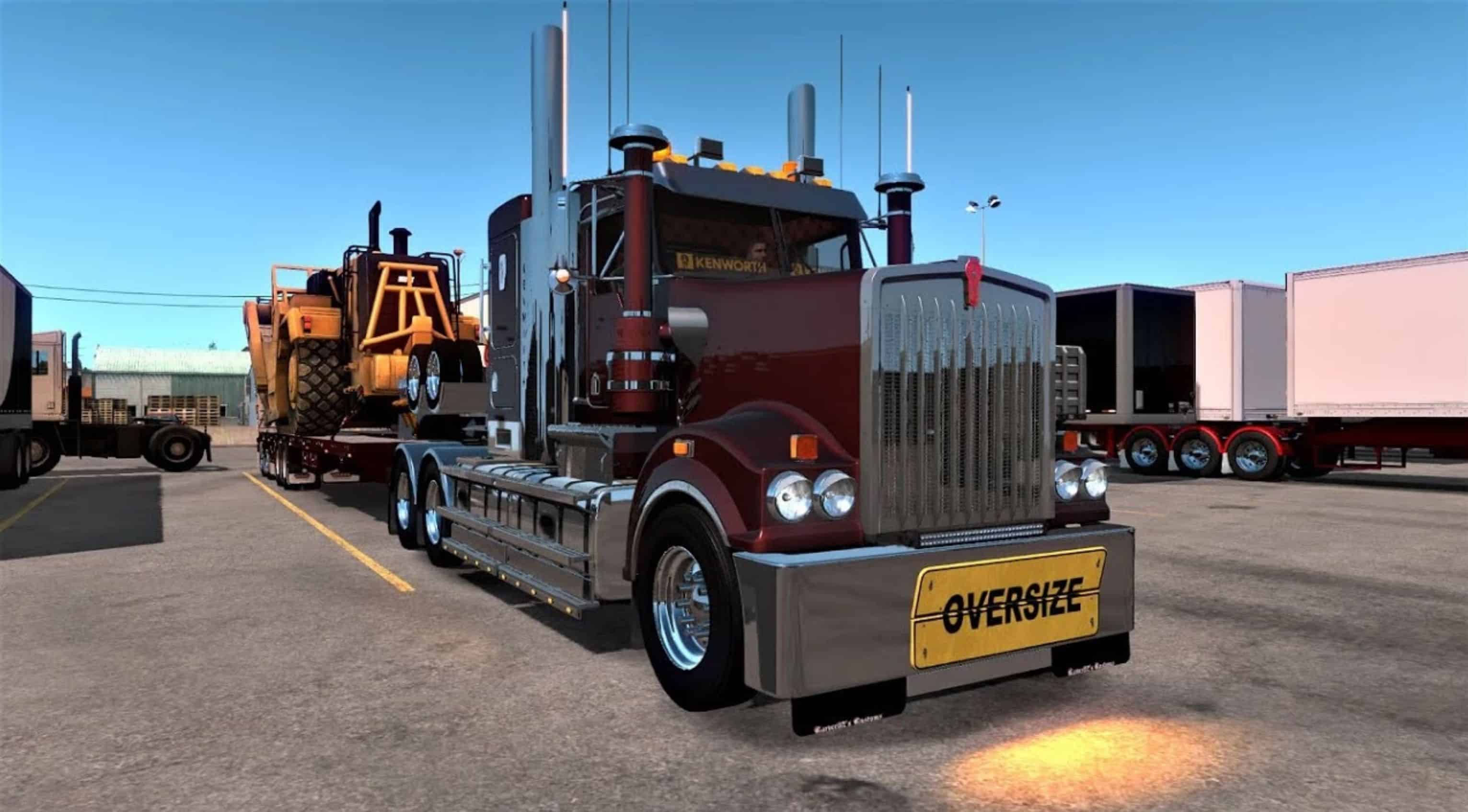 Kenworth T909 v5.9 | American Truck Simulator Mod