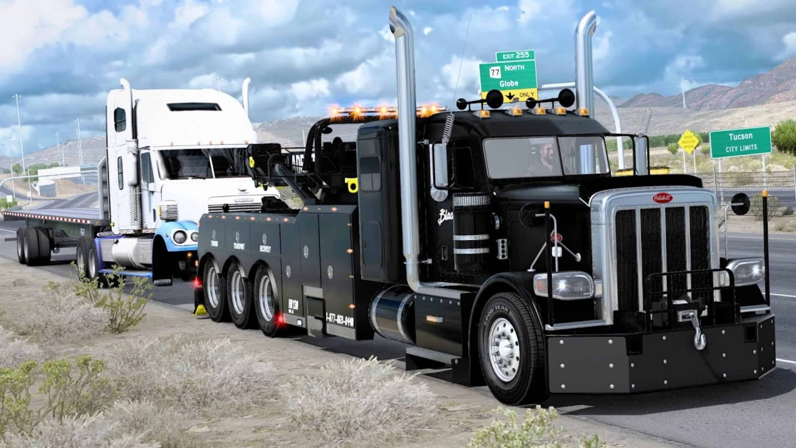 Peterbilt 388 Wrecker v1.50 | American Truck Simulator Mod