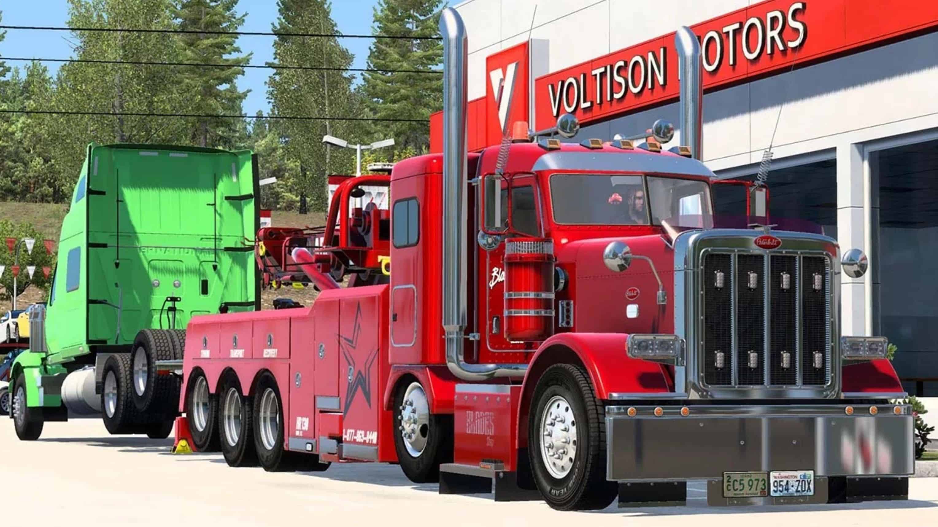 Peterbilt 388 Wrecker v1.50 | American Truck Simulator Mod