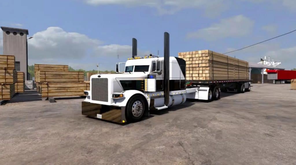Peterbilt Rollin 389 fix v1.50 - American Truck Simulator mod | ATS mod