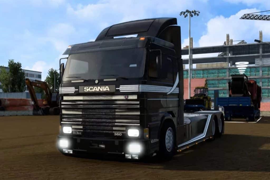 SCANIA 113H TRUCK MOD WITH 2 CABIN ATS 1.50 | American Truck Simulator Mod