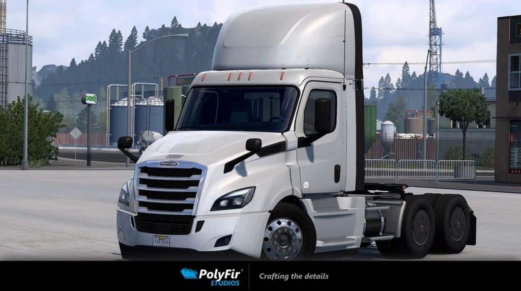 The Freightliner Cascadia v1 (3) - American Truck Simulator mod | ATS mod