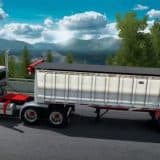 Alfab End Dump Trailer v2.2 1.50 | American Truck Simulator Mod