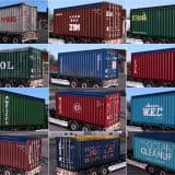 Arnook's Container Pack - ATS Edition v10 | American Truck Simulator Mod