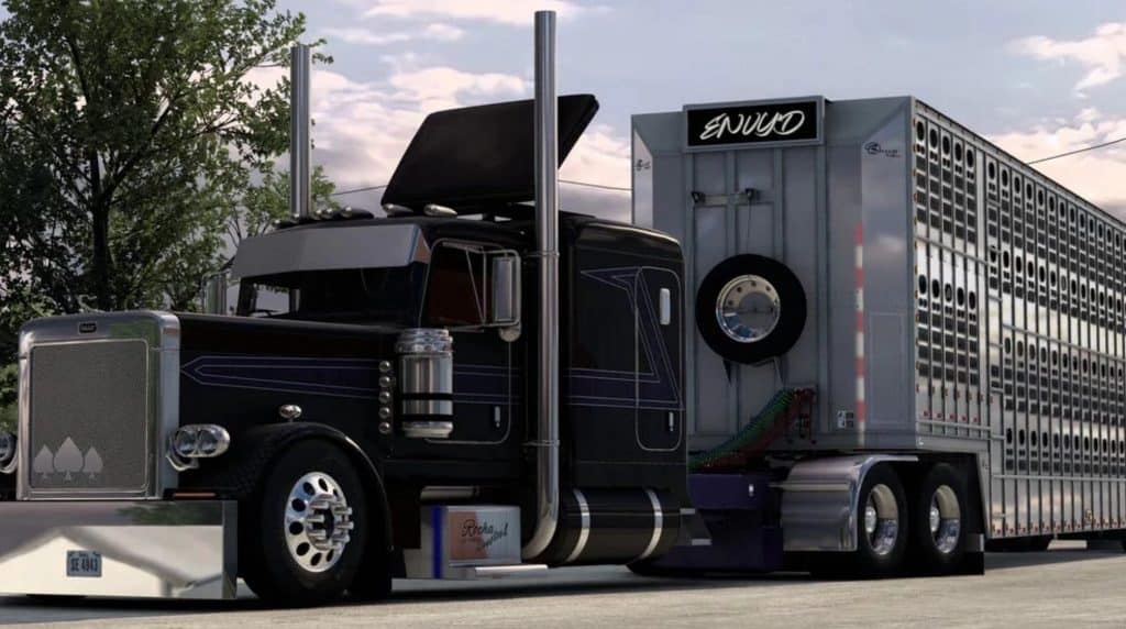 Barrett Livestock Trailer v1.0.3 | American Truck Simulator Mod