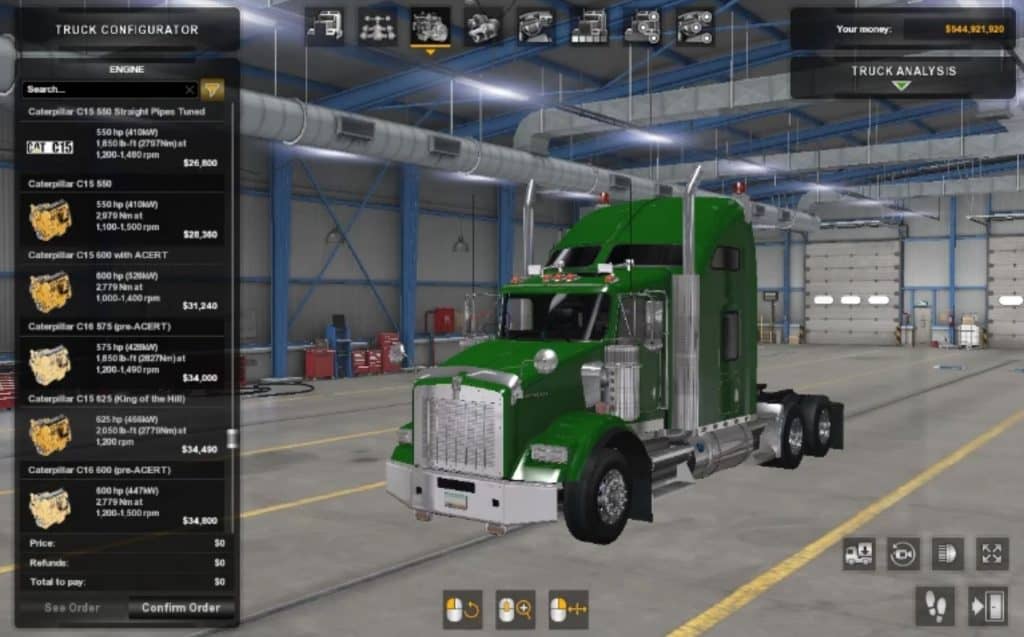 Caterpillar C Series engines & sounds pack v1.5 | American Truck ...