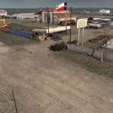 Death Highway Oil Field Yard (Texas) 1.50 | American Truck Simulator Mod