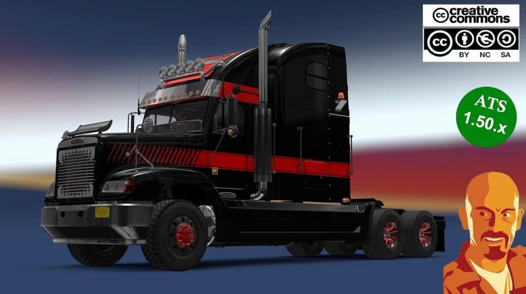 FREIGHTLINER FLD v1.0 ATS 1.50 (1) - American Truck Simulator mod | ATS mod