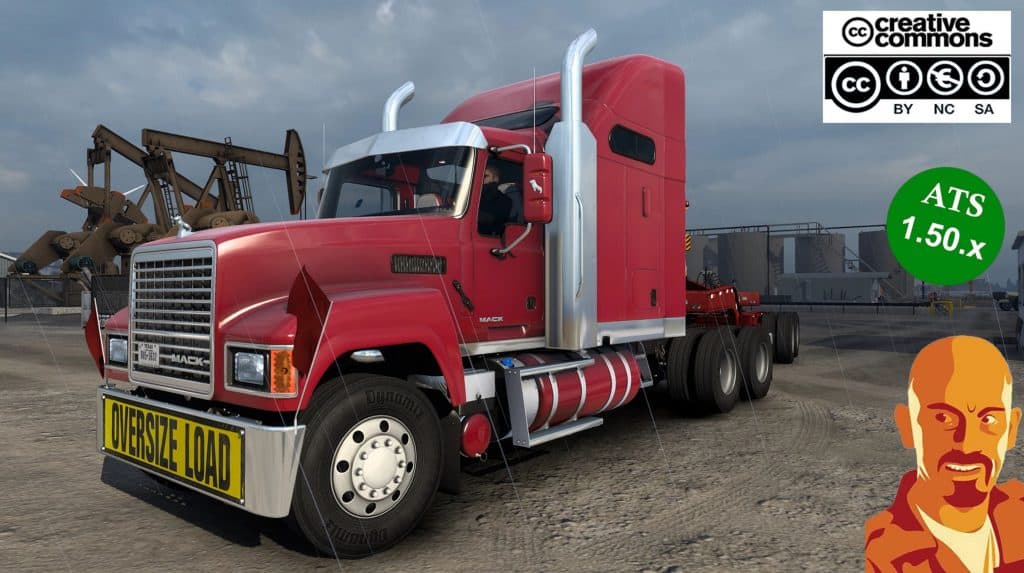 MACK PINNACLE CHU613 v2.0 ATS 1.50.x | American Truck Simulator Mod