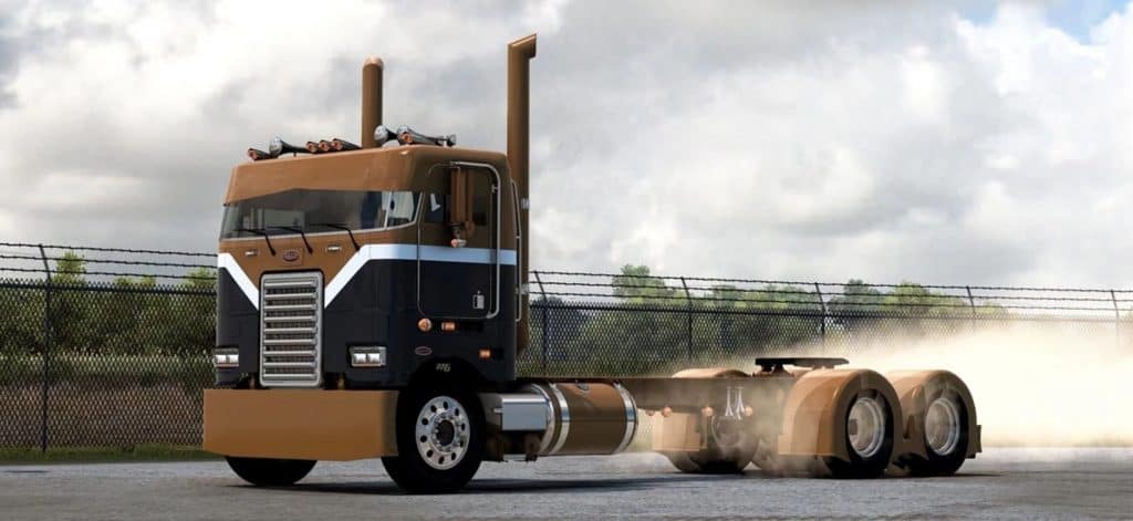 Pete 362 Cabover v3.5 1 (1) - American Truck Simulator mod | ATS mod