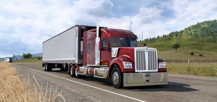 Custom Kenworth W900b v1.53 | American Truck Simulator Mod
