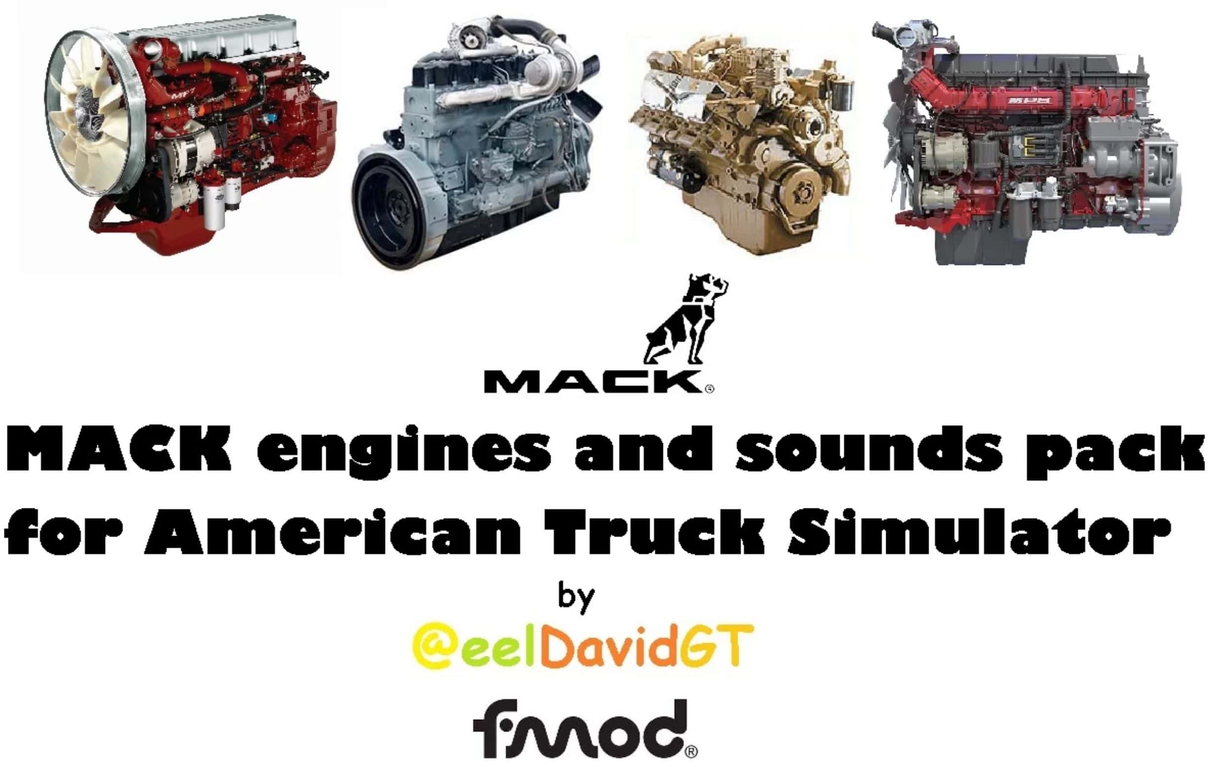 Mack engines and sounds pack v1.3 (ATS 1.50 – 1.51) | American Truck ...