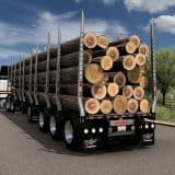 Manac Logging Trailer v2.3 1.51 | American Truck Simulator Mod