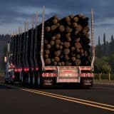 Manac Logging Trailer v2.3 1.51 | American Truck Simulator Mod