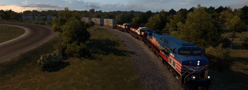 More and longer trains V2.0 (beta) for ATS v1 (5) - American Truck ...