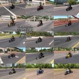 Motorcycle Traffic Pack(ATS) by Jazzycat v6.5.5 | American Truck ...