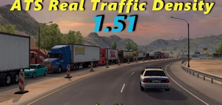 ATS Traffic mods | American Truck Simulator Traffic mod download