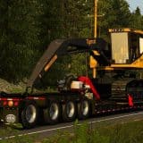 Rogers SP50ton ATS Lowboy v2.1.2 1.51 | American Truck Simulator Mod