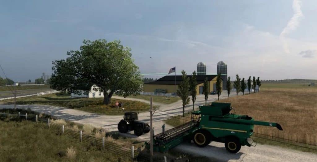Bovina Texas Yard (Texas) v1 (3) - American Truck Simulator mod | ATS mod