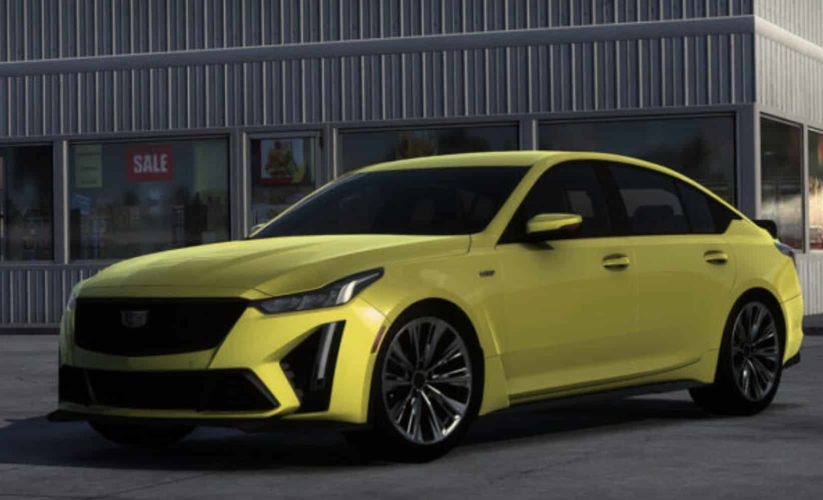 Cadillac CT5-V Black Wing 2022 V1.5 1 (3) - American Truck Simulator mod | ATS mod