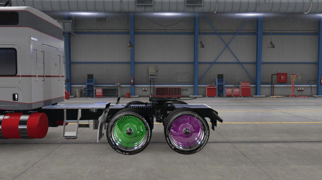 Custom Wheel v1 (5) - American Truck Simulator mod | ATS mod