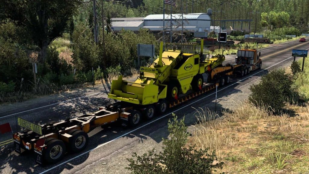 Etnyre Black Hawk Lowboy v4.2 (2) - American Truck Simulator mod | ATS mod