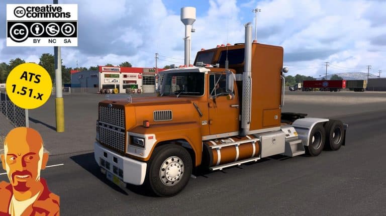 FORD LTL 9000 v2.1 ATS 1.51.x | American Truck Simulator Mod