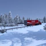 Frosty Winter Weather Mod v5.2 | American Truck Simulator Mod