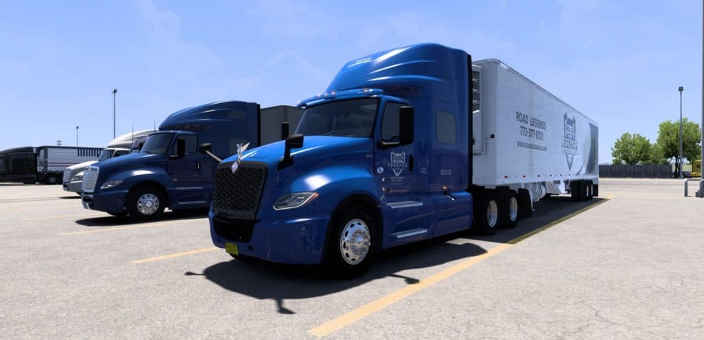 LT Skin RL Hi-Rise Sleeper Road Legends 1.51 | American Truck Simulator Mod