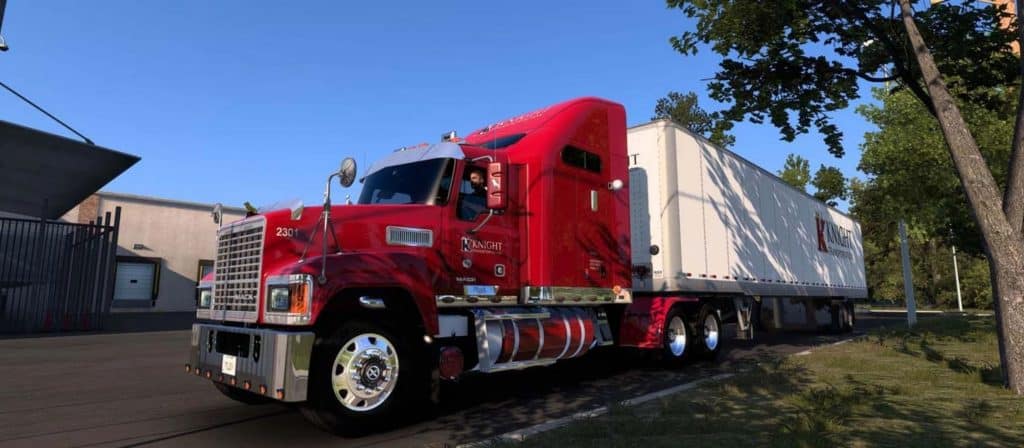 MACK CHU613 Truck v2.6 1 (5) - American Truck Simulator mod | ATS mod