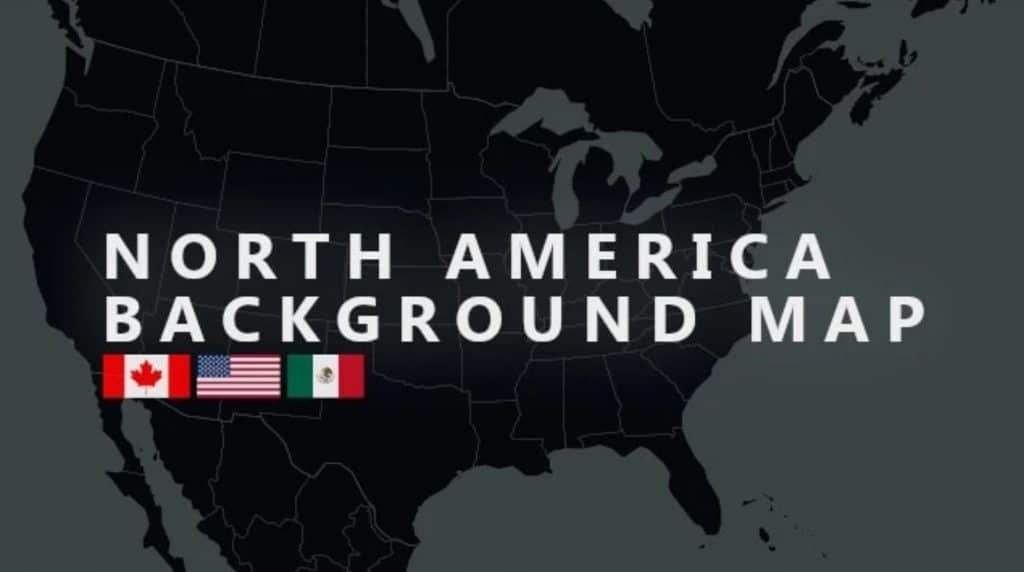 North America Background Map v1 (2) - American Truck Simulator mod ...