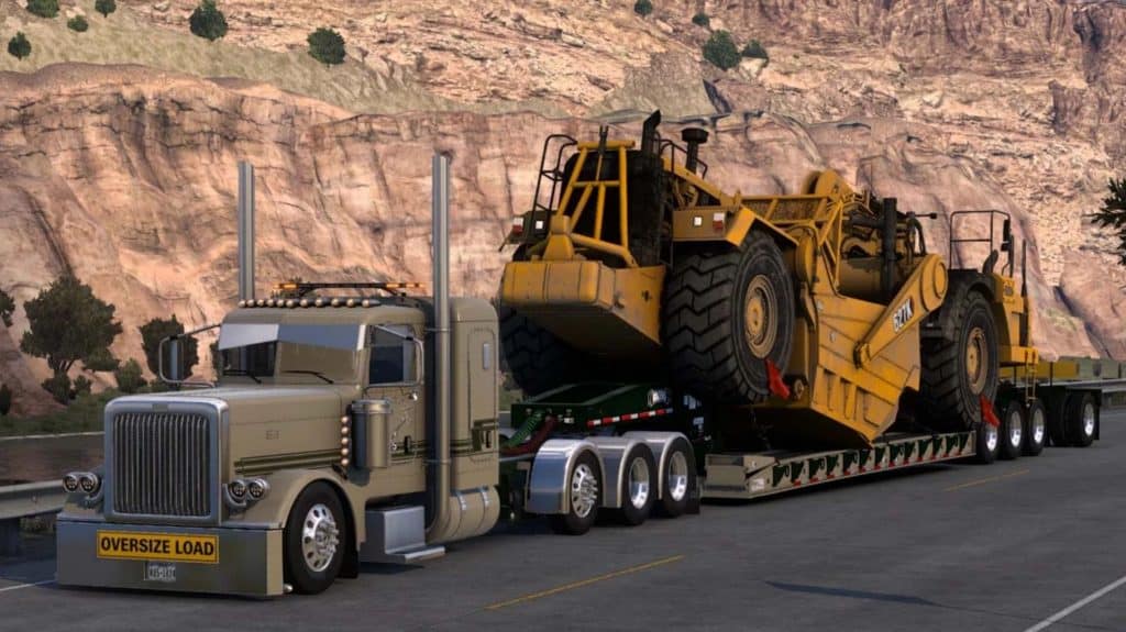 Rogers SP50ton ATS Lowboy v2.1.3 1 (1) - American Truck Simulator mod ...