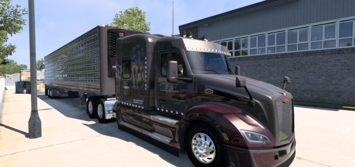 American Truck Simulator Route 66 Skin Mod | American Truck Simulator Mod