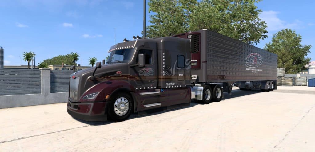 Ruda 579 Skin 1 (4) - American Truck Simulator mod | ATS mod