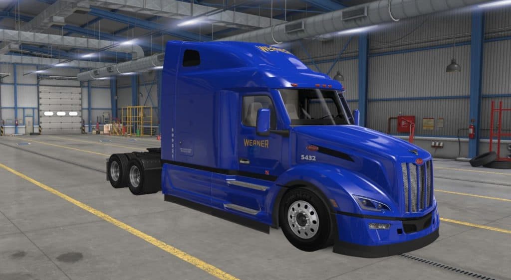Ruda 579pete Werner Skin 1 (3) - American Truck Simulator mod | ATS mod
