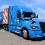 SCS Trailer 53 Walmart Skin Blue 1.51 | American Truck Simulator Mod