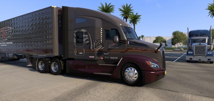 American Truck Simulator Route 66 Skin Mod | American Truck Simulator Mod